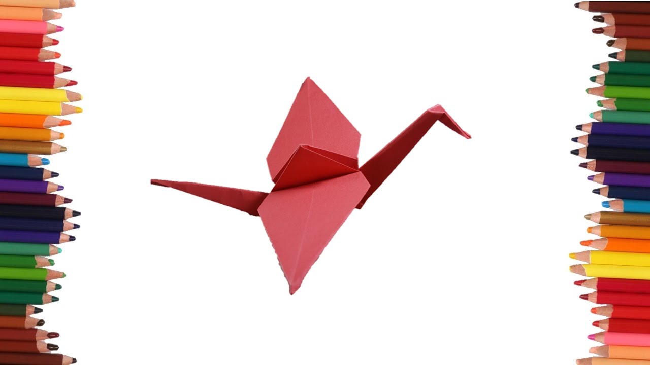 Como hacer un PAJARITO en papel - PAJARO DE ORIGAMI FACIL - YouTube