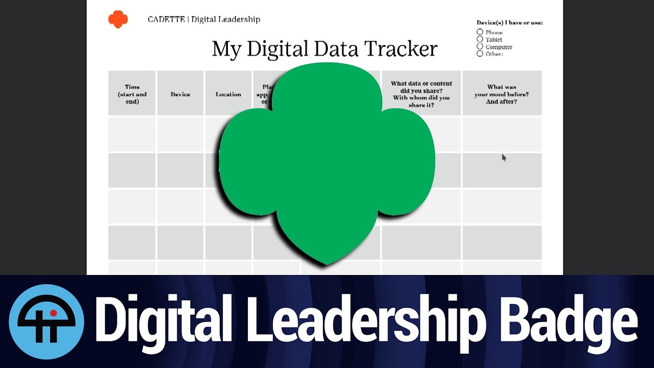 Girl Scouts Digital Leadership Badge - YouTube