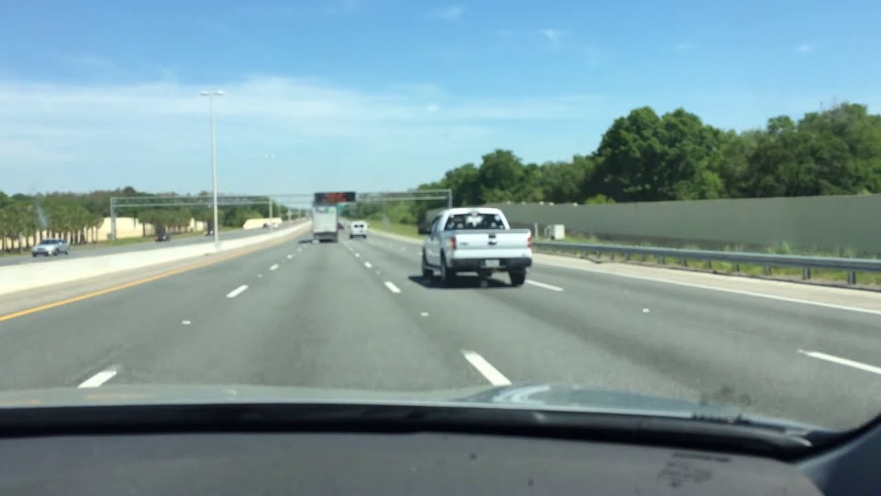 Florida Turnpike {FL 91} near Winter Garden - YouTube