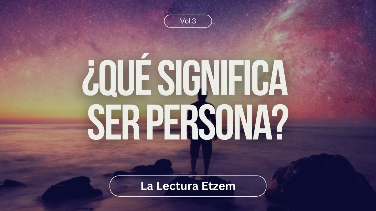 El significado de la palabra Persona - YouTube