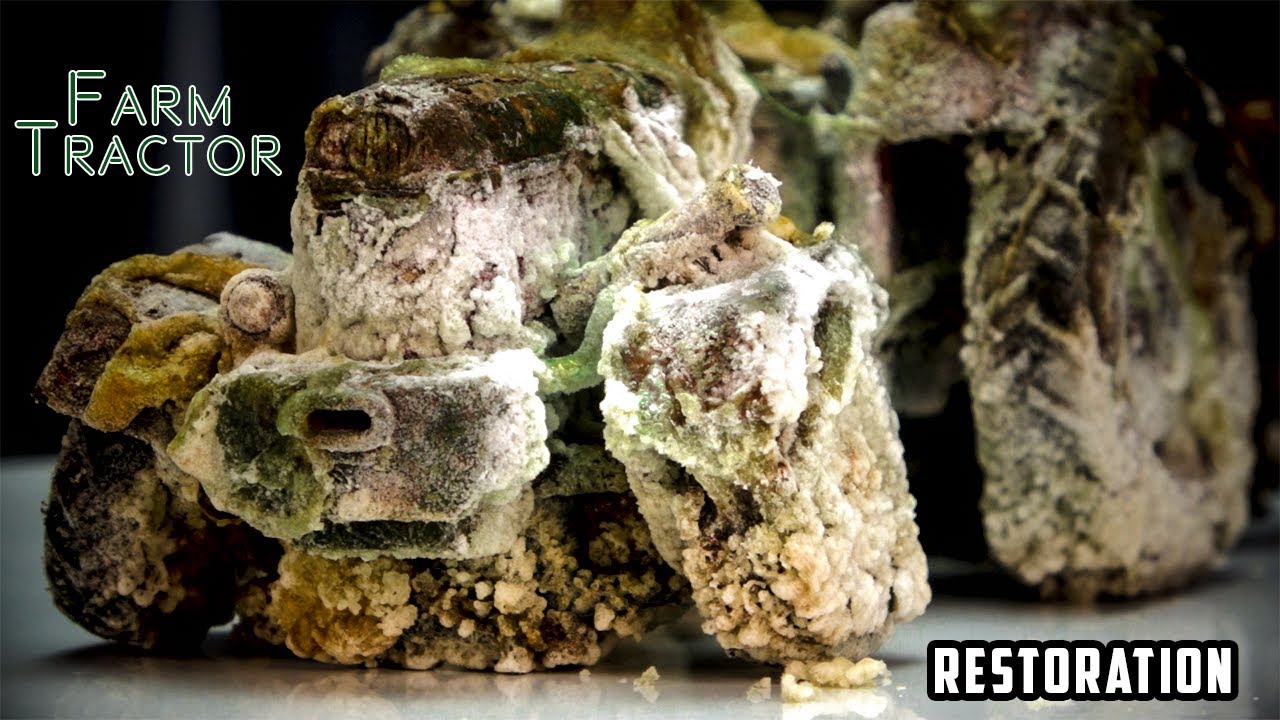 Destroyed Farm Tractor - Incredible Restoration Cars - YouTube