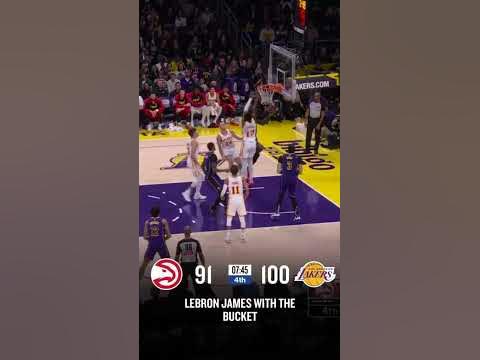 ATL vs LAL - Trae Young vs LeBron James - 01/03/25 - YouTube