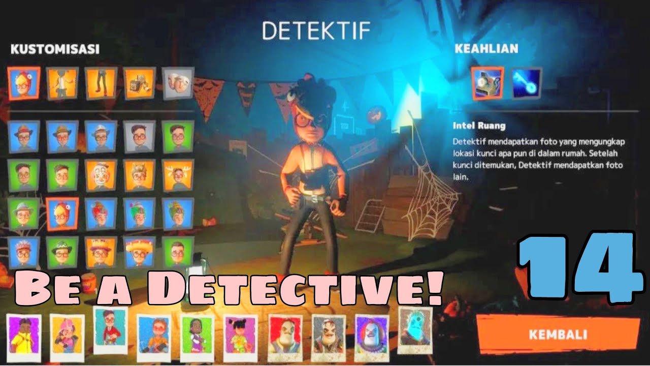 BE A DETECTIVE IN SECRET NEIGHBOR! 🔍SECRET NEIGHBOR INDONESIA #14🔎 ...