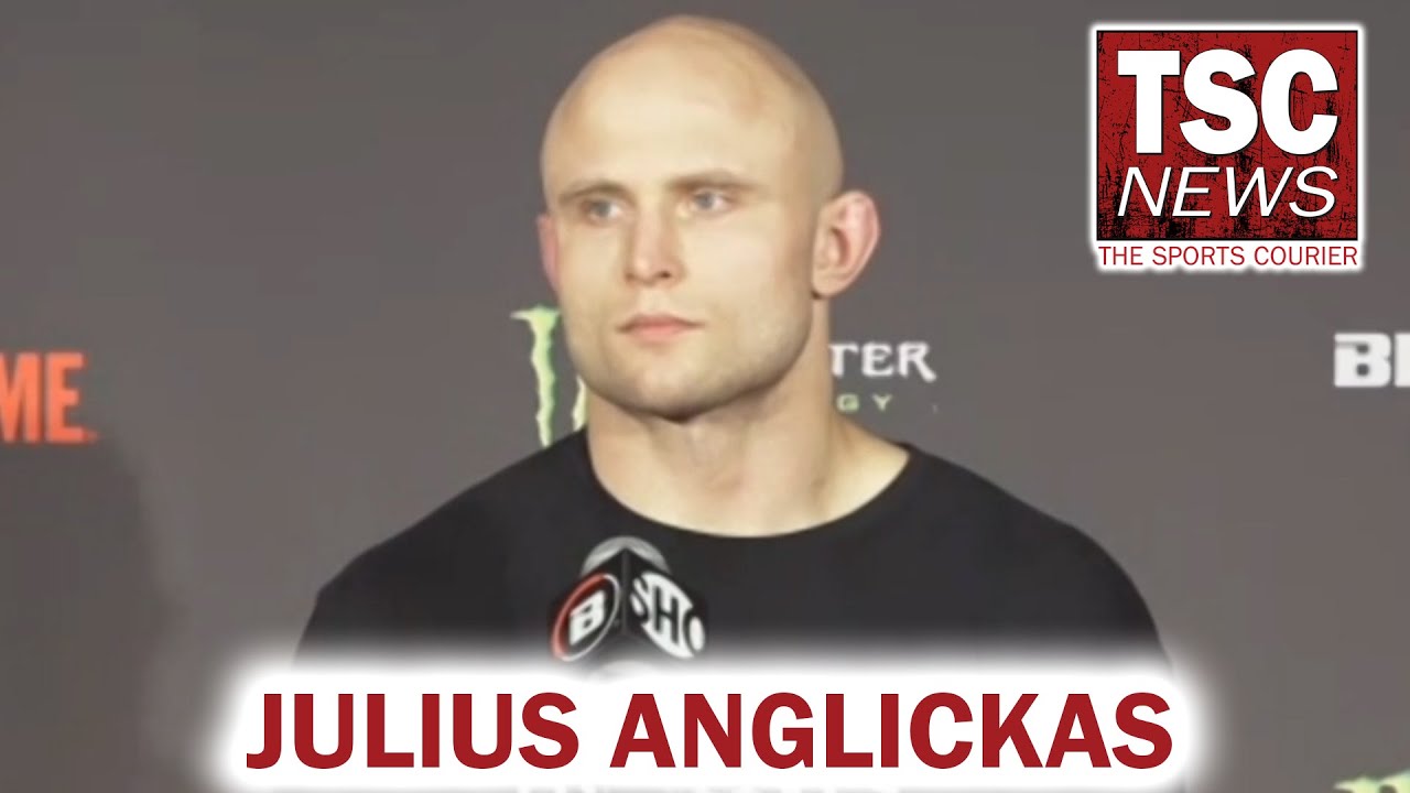 Bellator 257 Post Fight: Julius Anglickas on Beating Gregory Milliard ...