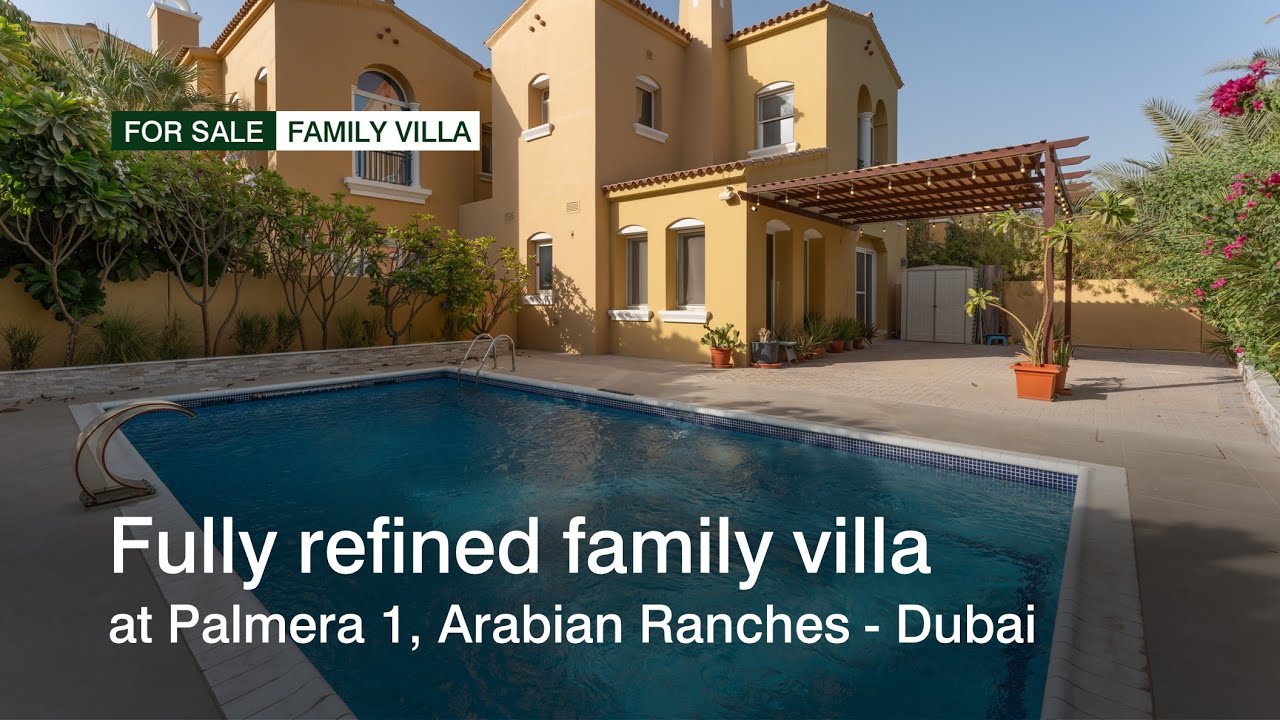 Fully refined family villa at Palmera 1, Arabian Ranches - Dubai | haus ...