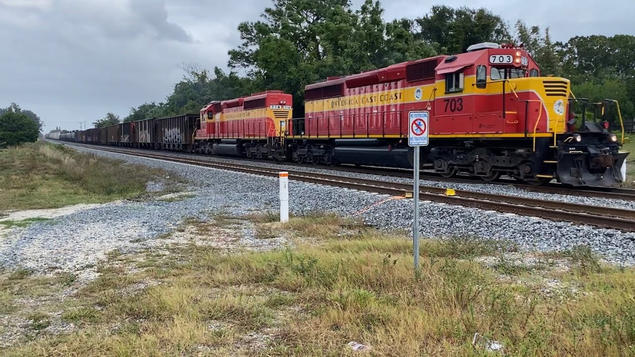 FEC TRAIN 103 @ 8:59am 11-16-23 - YouTube