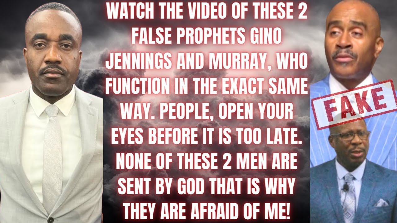 “I AM GOING TO PROVE TO YOU ALL THAT THE SAME DEMON IN GINO JENNINGS IS ...