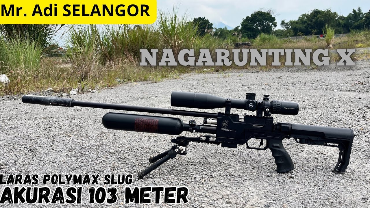 NAGA RUNTING TACTICAL ‼️ LARAS LOKAL SLUG - AKURASI 103M GURIH - NYARIS ...