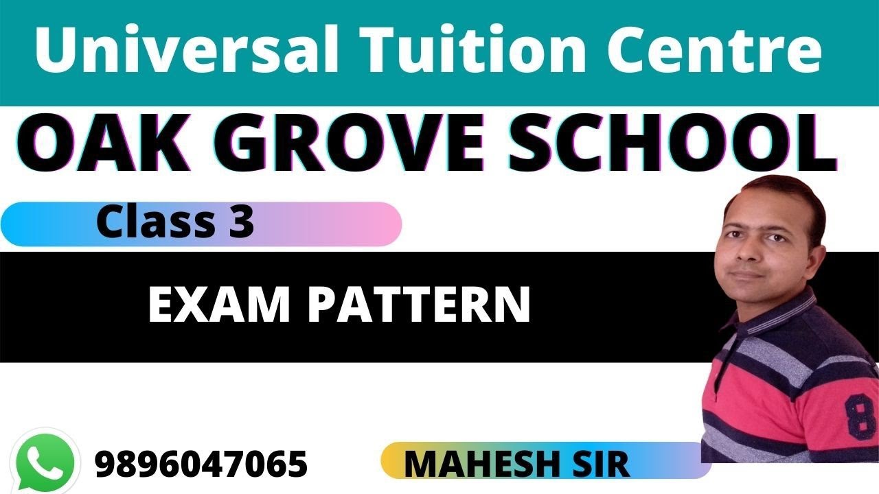 Oak Grove school, Jharipani Mussoorie Class 3 Exam Pattern 2023 - YouTube