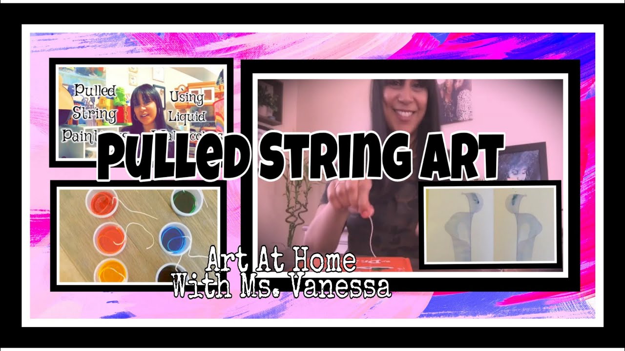 Pulled String Art - YouTube