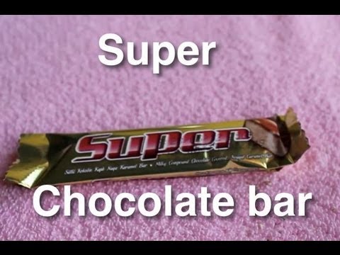 Super Chocolate Bar - YouTube