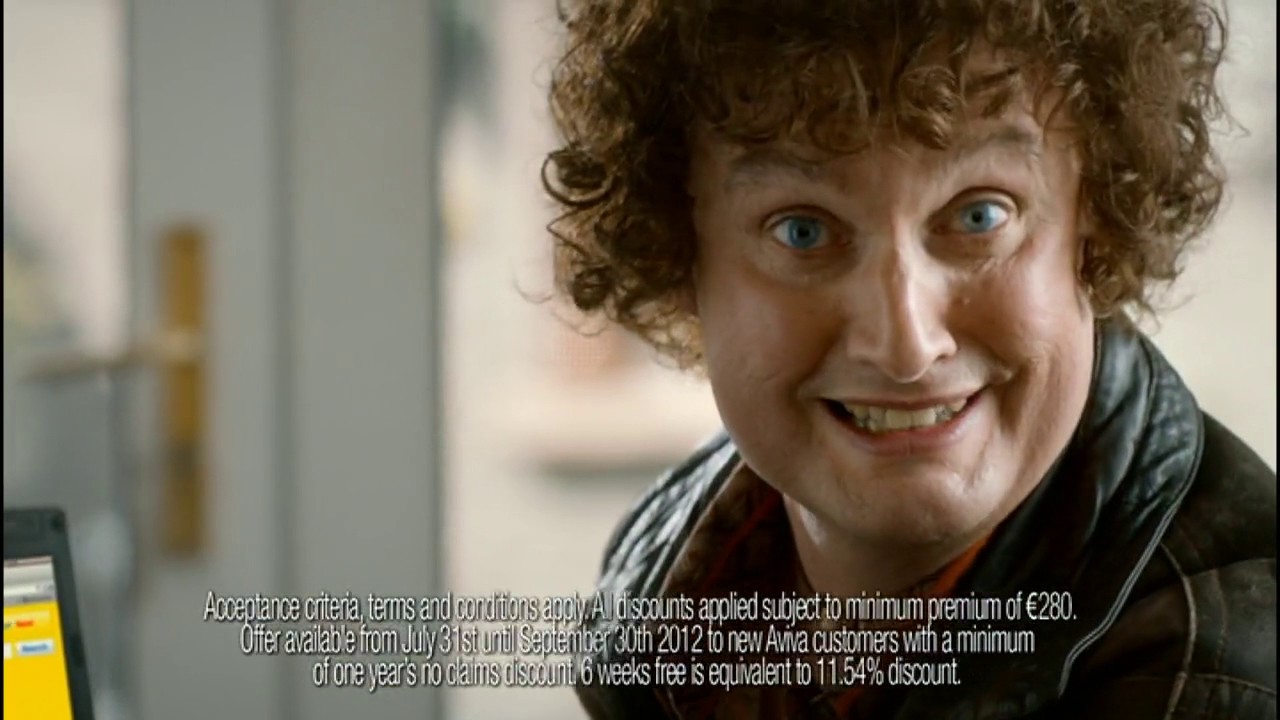 Greyhound Dave Aviva TV Ad featuring Mario Rosenstock - YouTube