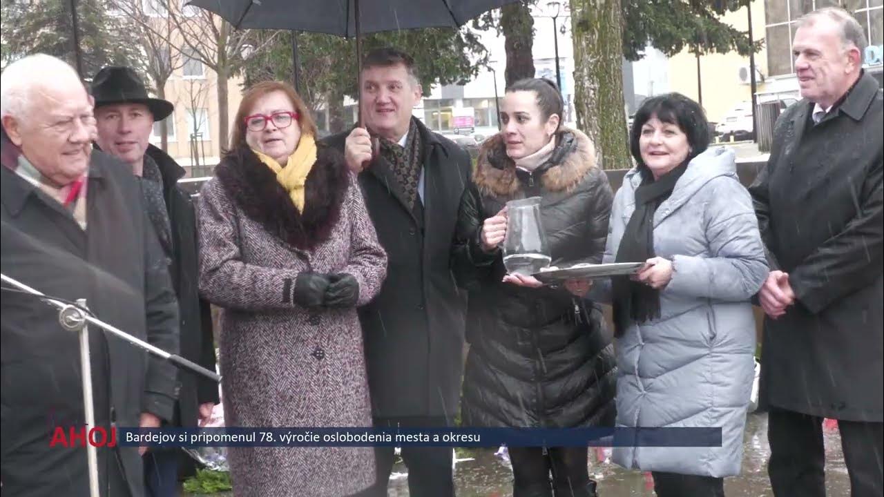 Pripomenuli si 78. výročie oslobodenia mesta a okresu - YouTube
