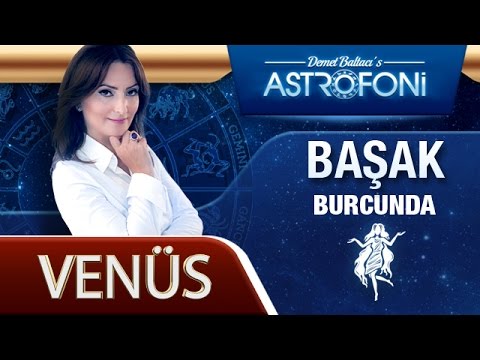Venüs Başak Burcunda