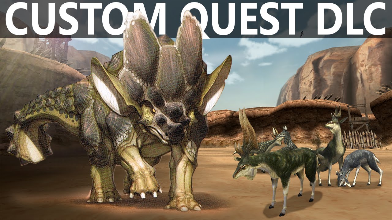 【MH4U】Huge Rhenoplos & Triple Kelbi︱Custom Quest DLC - YouTube