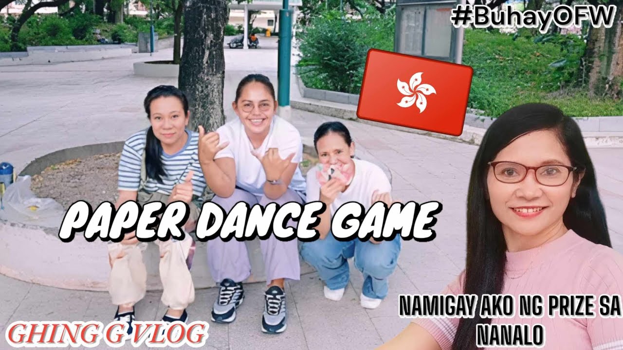Paper Dance Game#Namigay ako ng prize sa nanalo. - YouTube