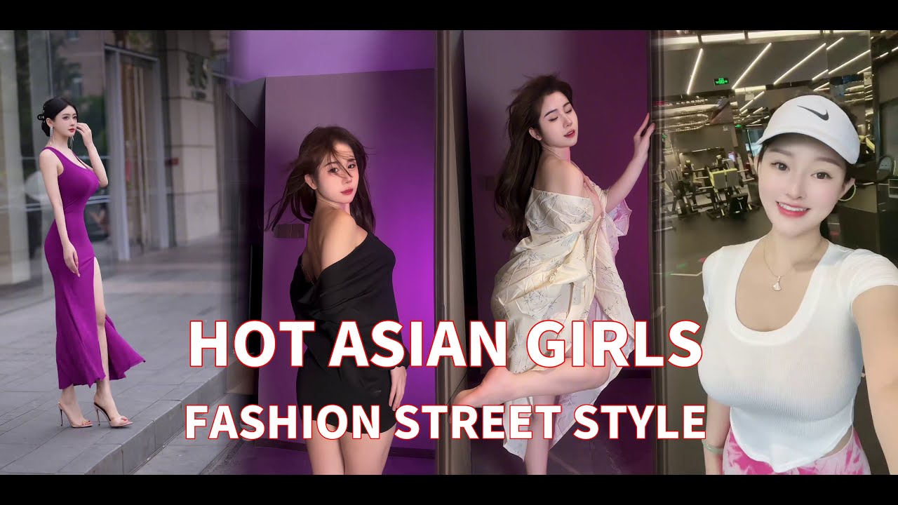 Beautiful Girls Street Style | Chinese Street Fashion - YouTube