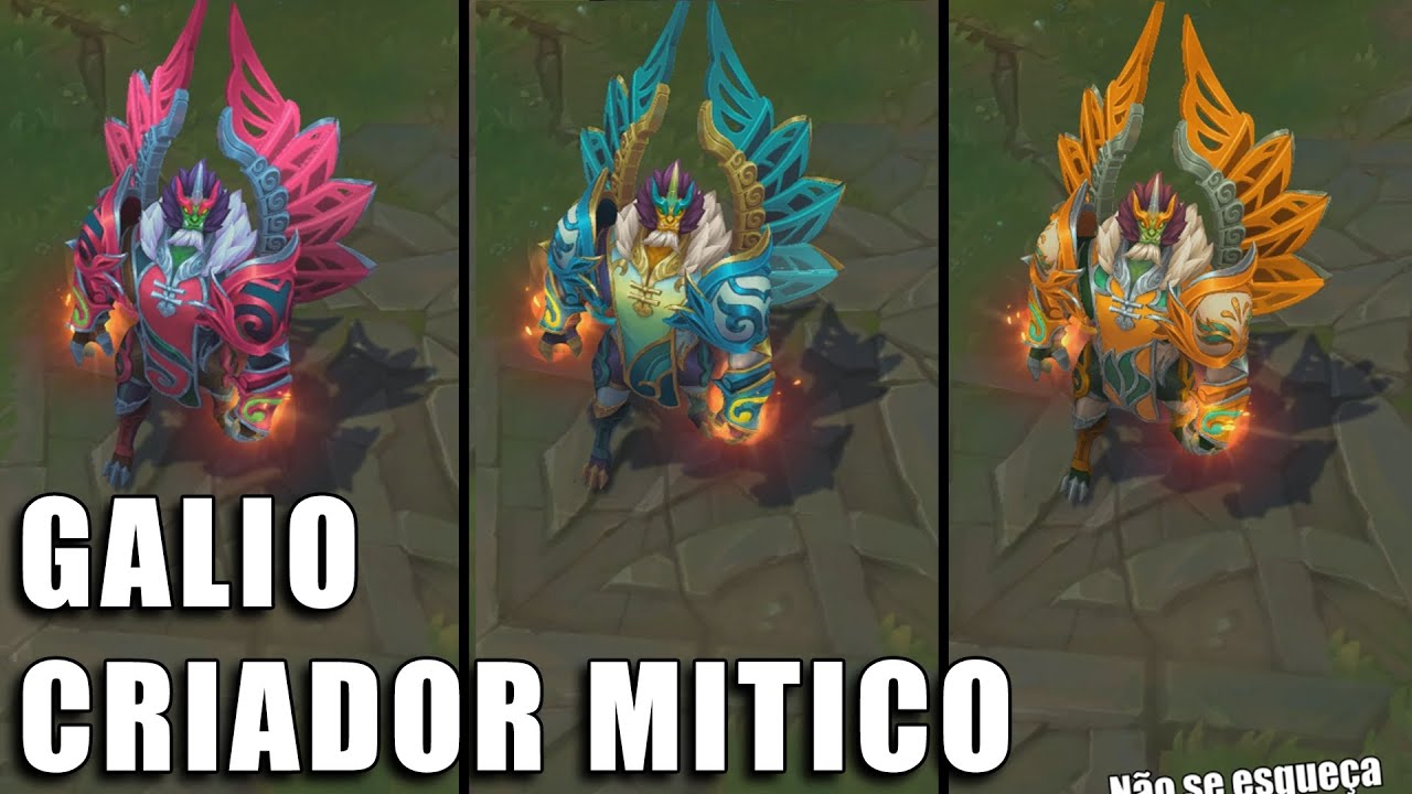Galio Criador Mitico Cromas - YouTube