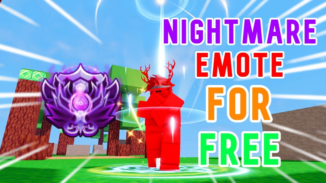 HOW TO NIGHTMARE EMOTE FOR FREE?!? 🤫🤑 - YouTube