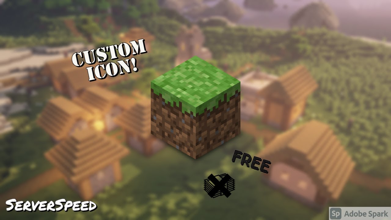 How To Get A Custom Minecraft Server Icon (FREE) - YouTube
