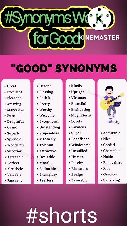 Synonyms for word 'Good'|Learn spoken English in one minute|Advanced ...