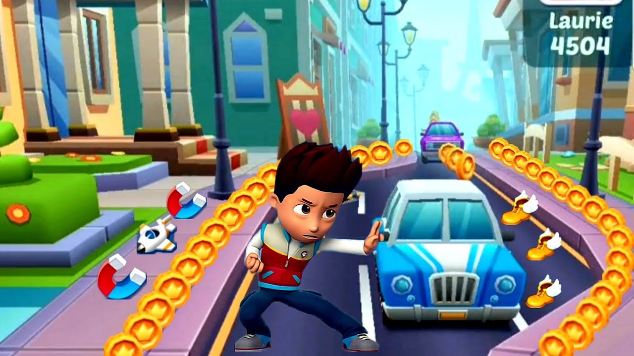 Ryder Paw Patrol Game - Subway Run | Android/iOS Gameplay HD - YouTube