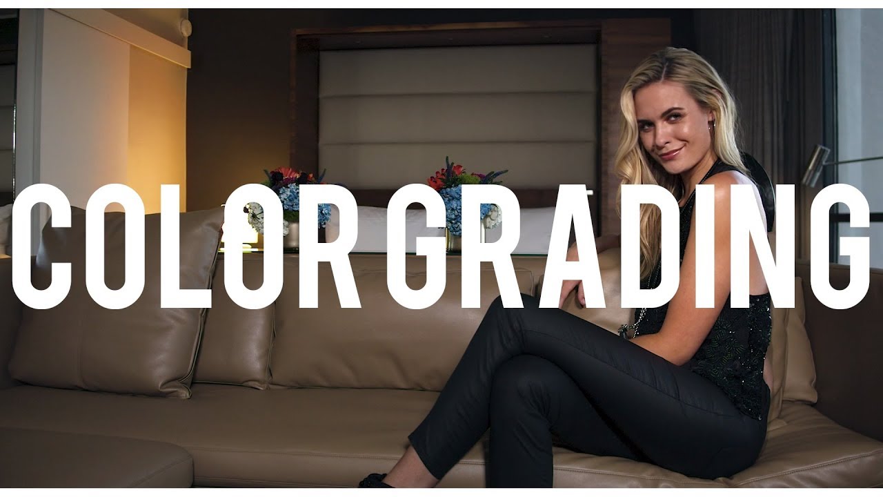 Sample of Color Grading - YouTube