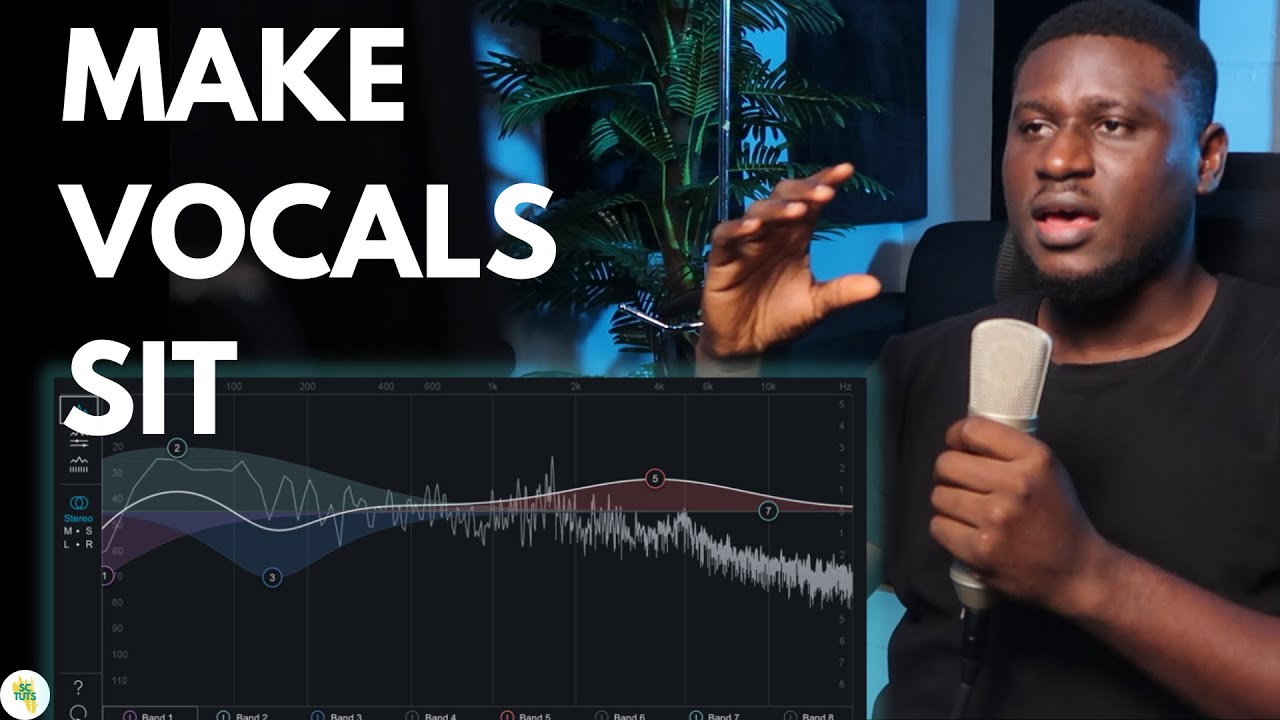 How to make vocals sit in the mix and balanced like a pro - YouTube