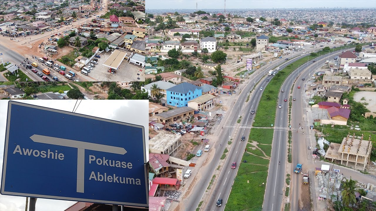 SIGHTSEEING, ABLEKUMA, FANMILK,GHANA. - YouTube