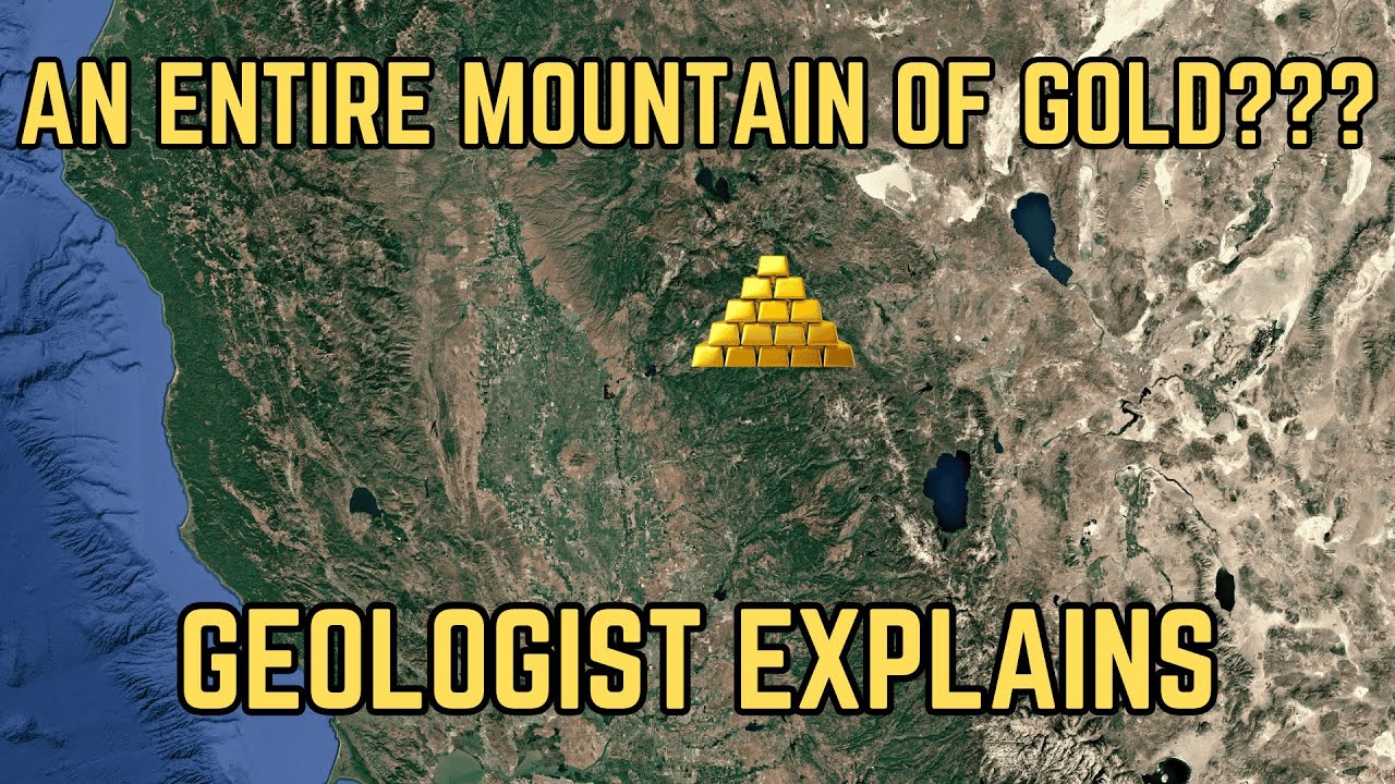 Geology of the Sierra Buttes- California's Mountain of Gold - YouTube