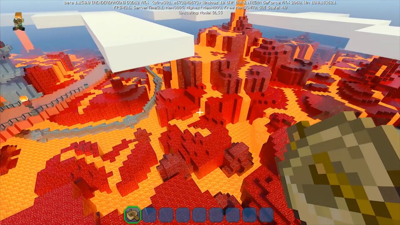 Minecraft RTX Official Ray-Tracing Beta Imagination Island Map First ...