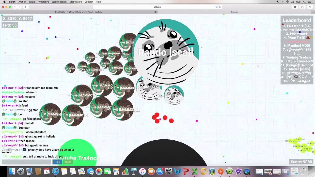 Germs.io | Random Team With Number 1 and Pro Team With Friend - YouTube