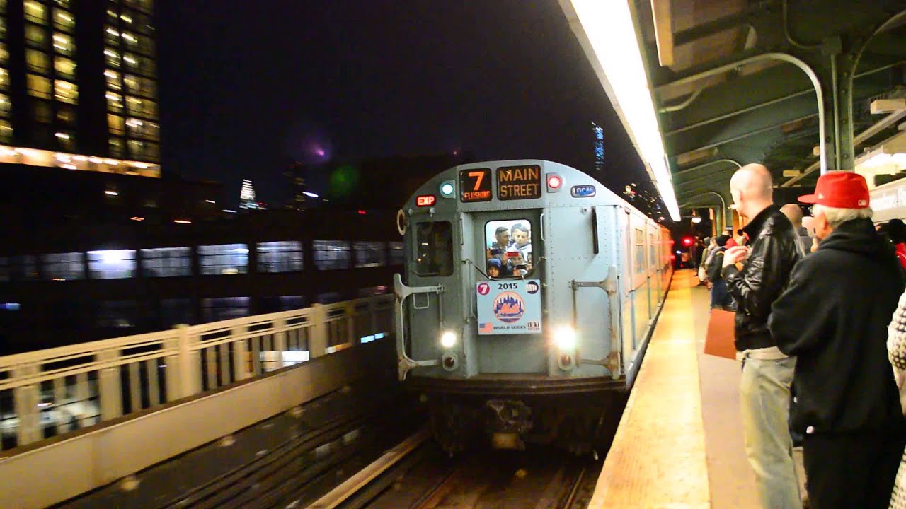 Special! : 11-Car Train Of Many Colors On The 7 "New York Mets Express ...
