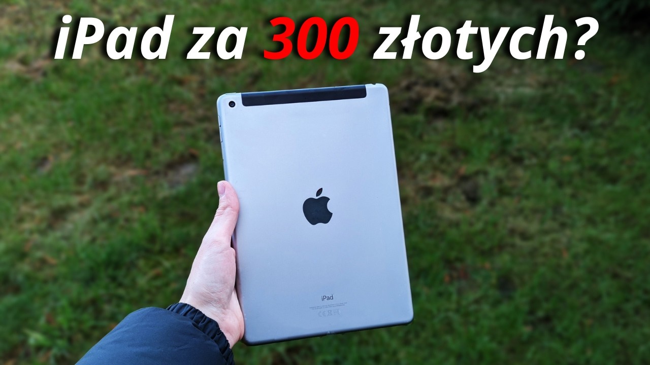 IPAD za 300 ZŁOTYCH? | 6 generacja po 6 latach... - YouTube