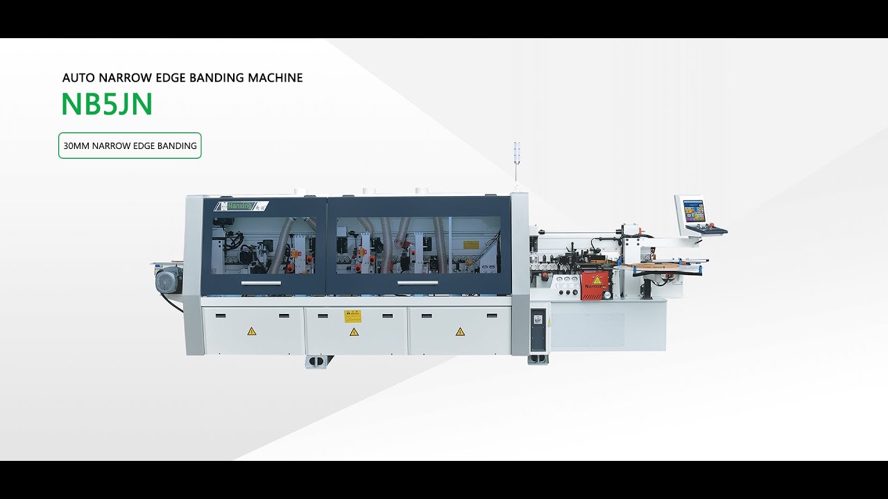 Nanxing Narrow Edge Banding Machine NB5JN - YouTube