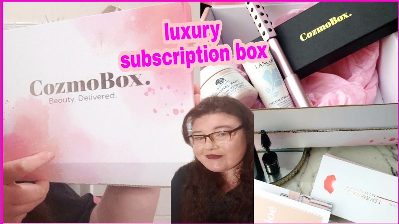 Cozmobox luxury subscription box/ worth it? 😱 - YouTube