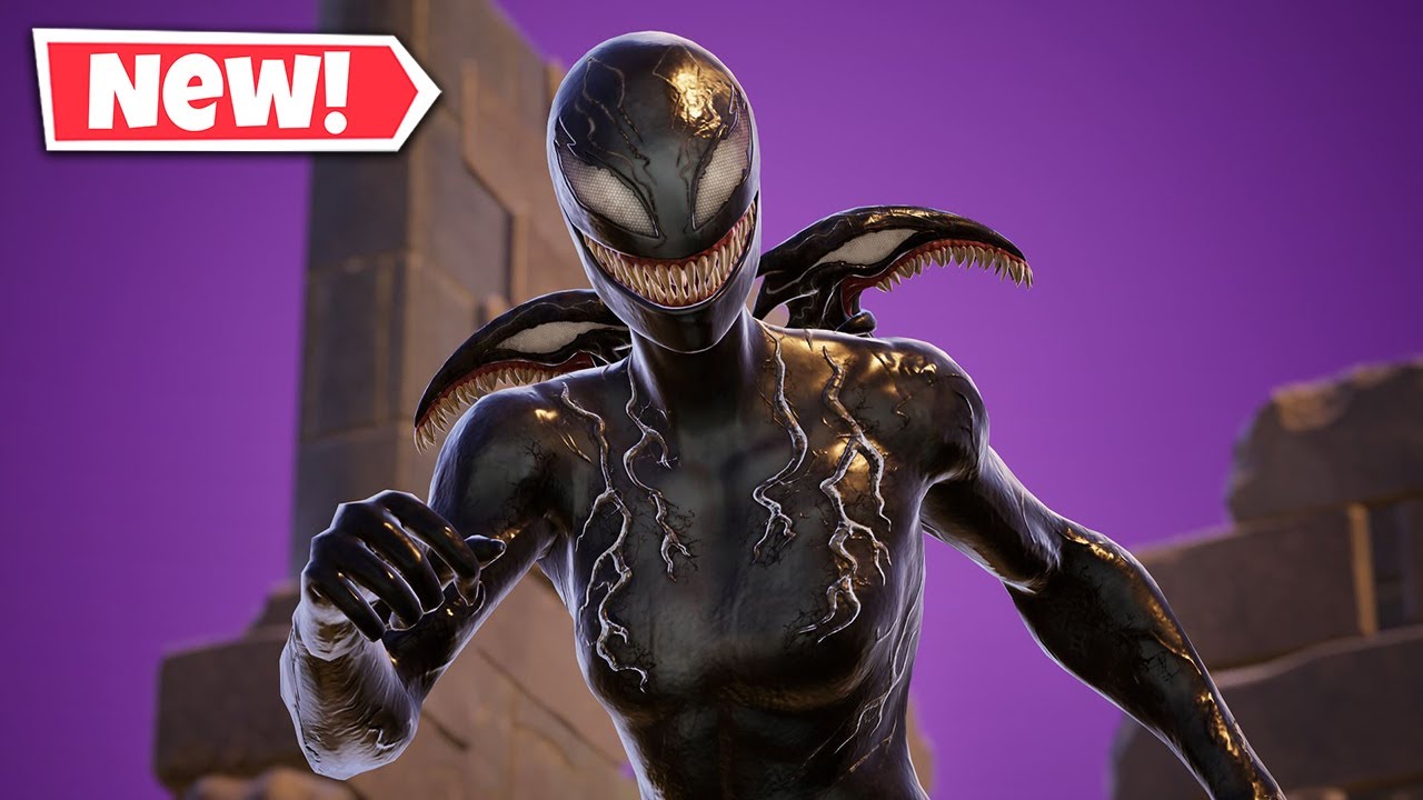 NEW SHE-VENOM Skin Gameplay In Fortnite! - YouTube