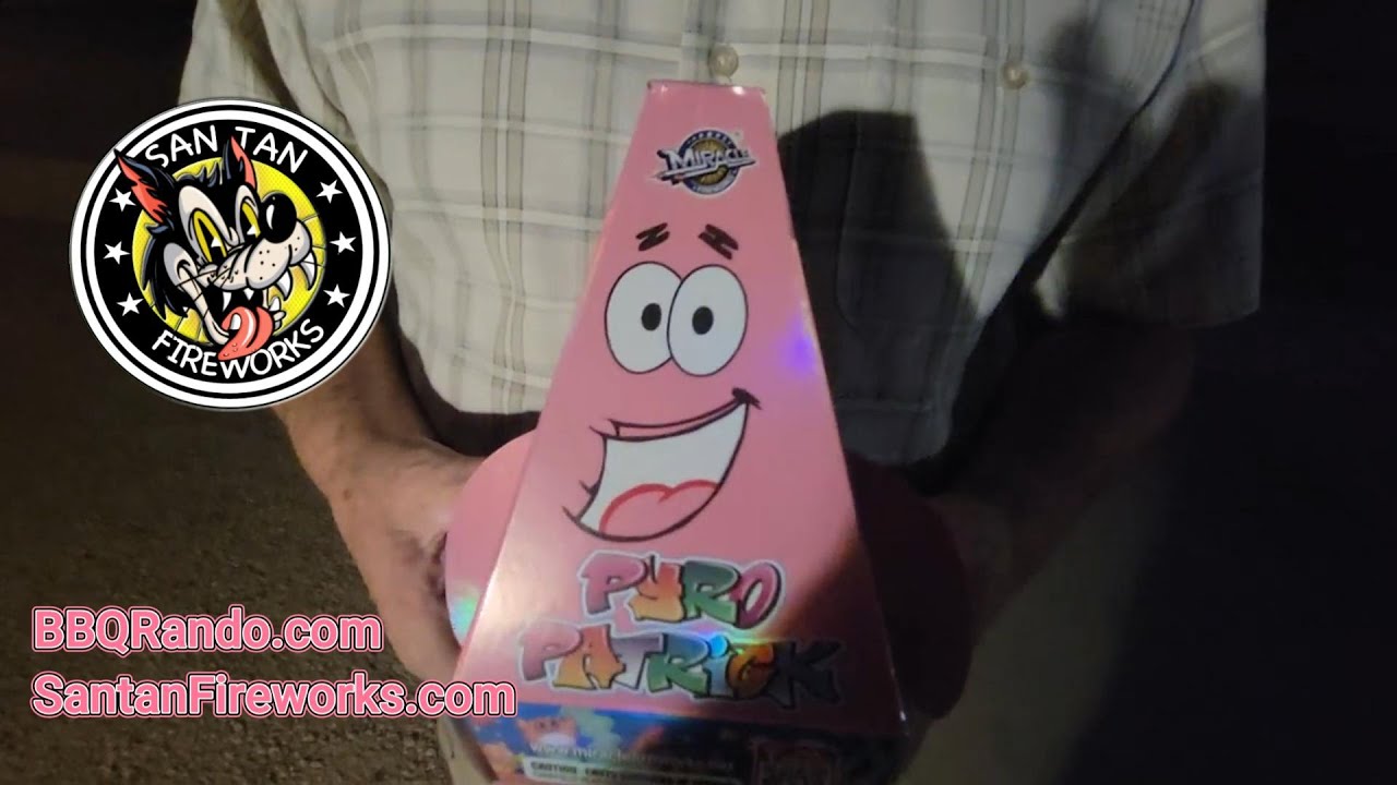 Pyro Patrick Fountain - Miracle Fireworks - YouTube