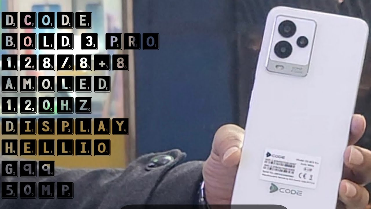 Dcode bold 3 pro price in Pakistan | unboxing | 3th review #dcode - YouTube