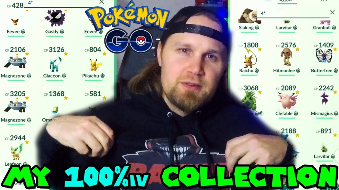 My PERFECT 100% IV COLLECTION in POKEMON GO - YouTube