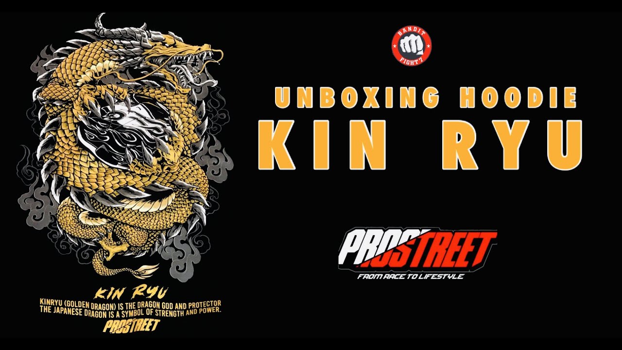 UNBOXING HOODIE PROSTREET INDONESIA KIN RYU - YouTube
