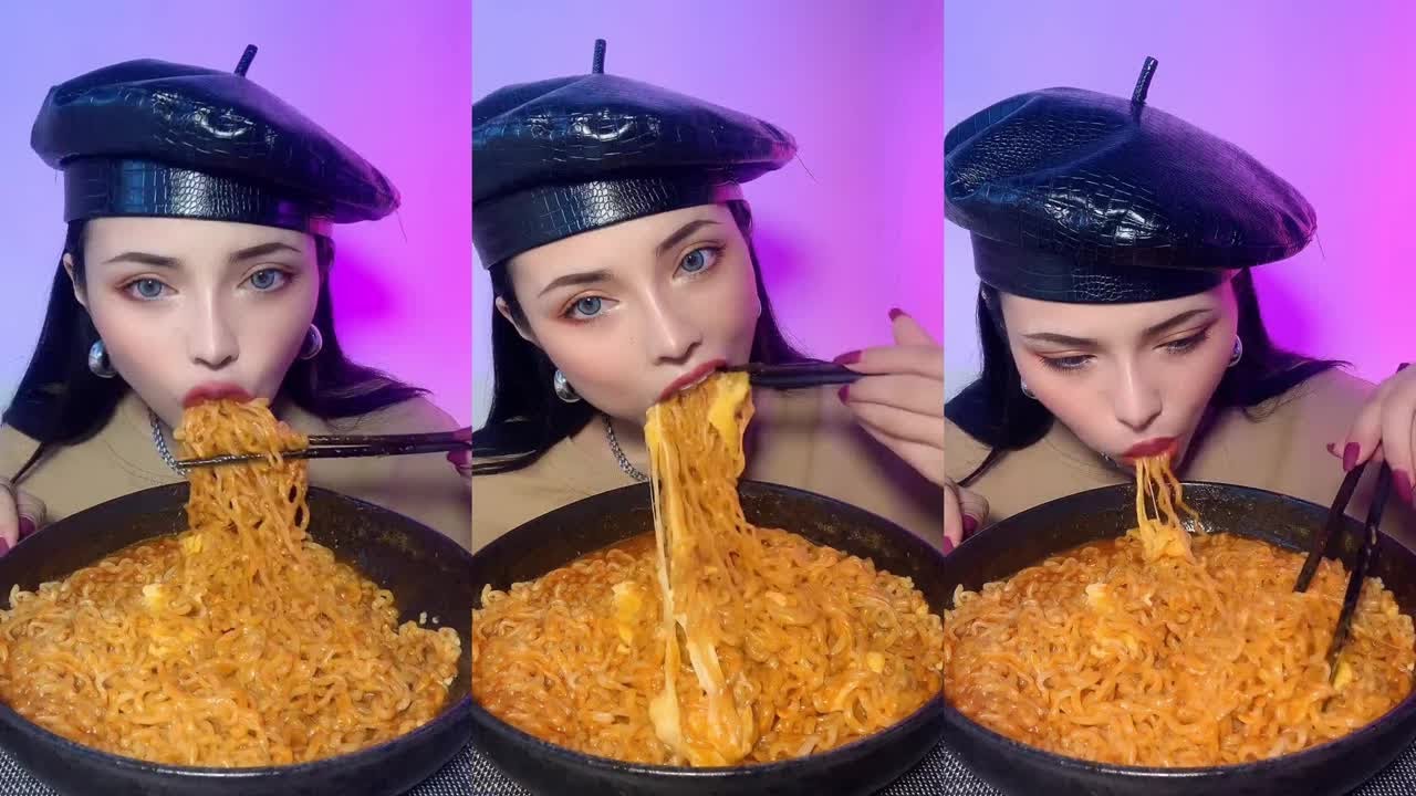 ASMR MUKBANG Spicy Food Egg Spicy Sausage Noodles YouTube asmr-mukbang-spicy-food-egg-spicy-sausage-noodles-youtube