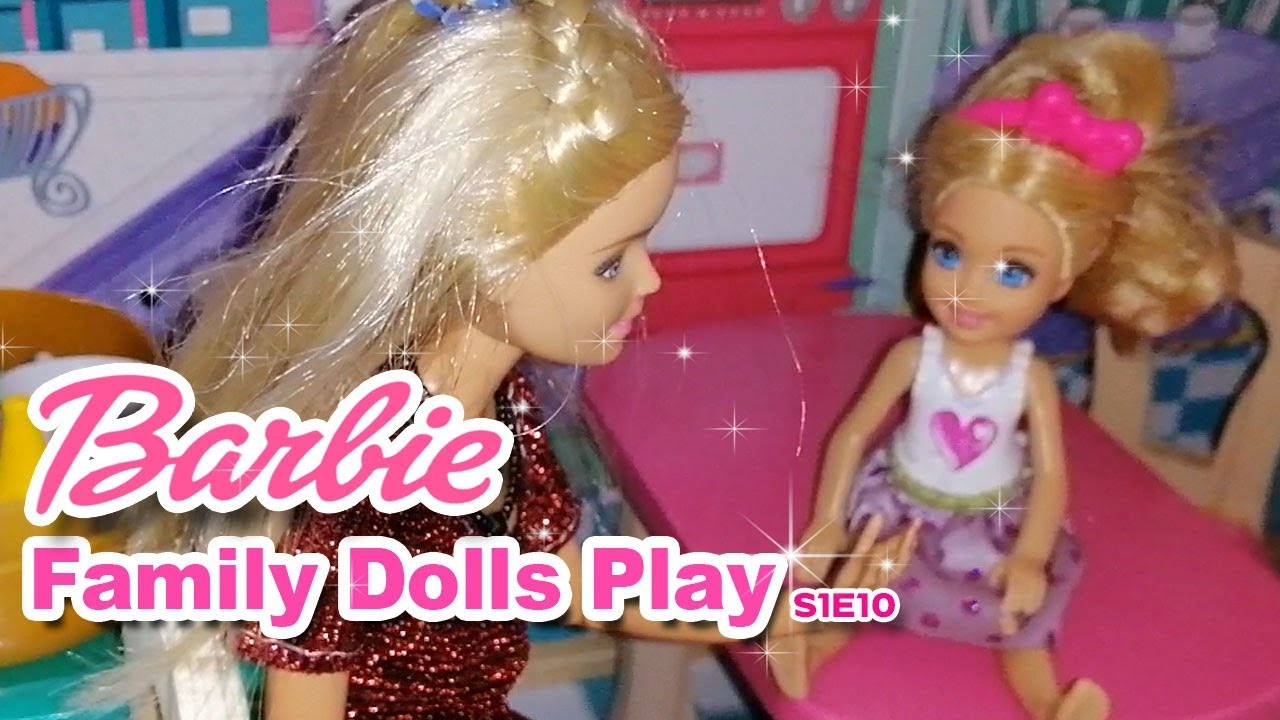 Barbie Family Dolls Play - Fun Playtime Story S1E10 - YouTube