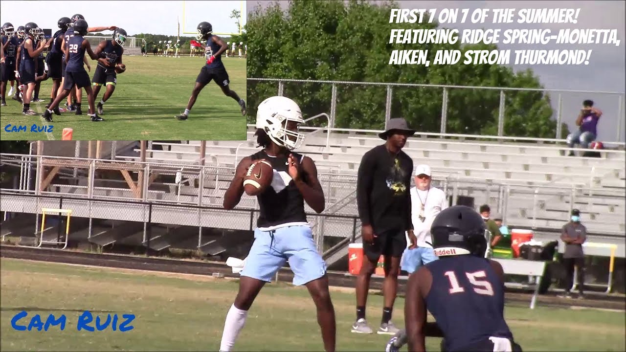 First 7 On 7 Of The Summer! Featuring Ridge Spring-Monetta, Aiken, and Strom Thurmond! - YouTube