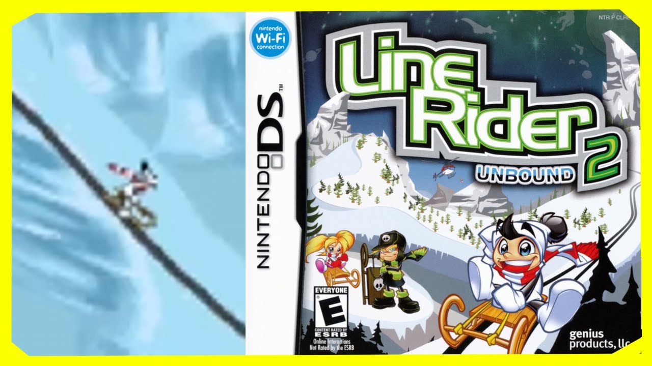 Line Rider 2: Unbound Gameplay (Nintendo DS) - YouTube