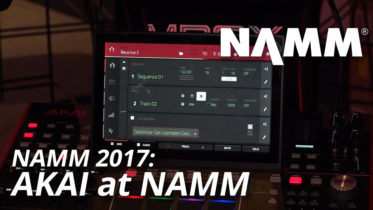 NAMM 2017: Akai at NAMM - YouTube