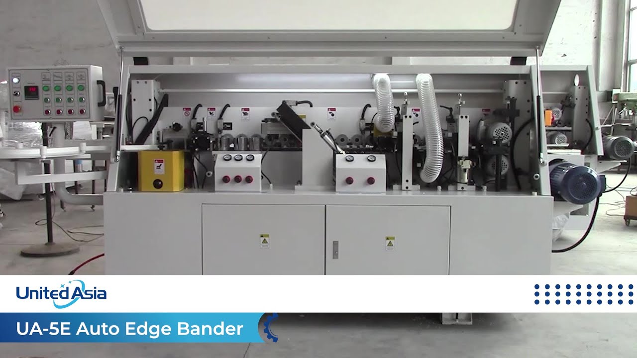 HOW TO USE UA-5E Auto Edge Bander | United Asia #woodworking #machine # ...