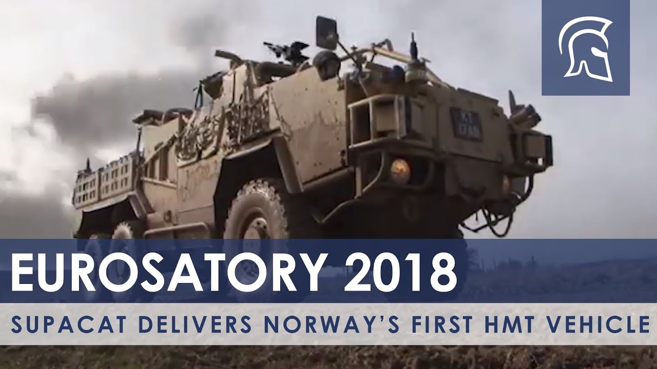 Supacat Delivers Norway's First HMT Vehicle - YouTube