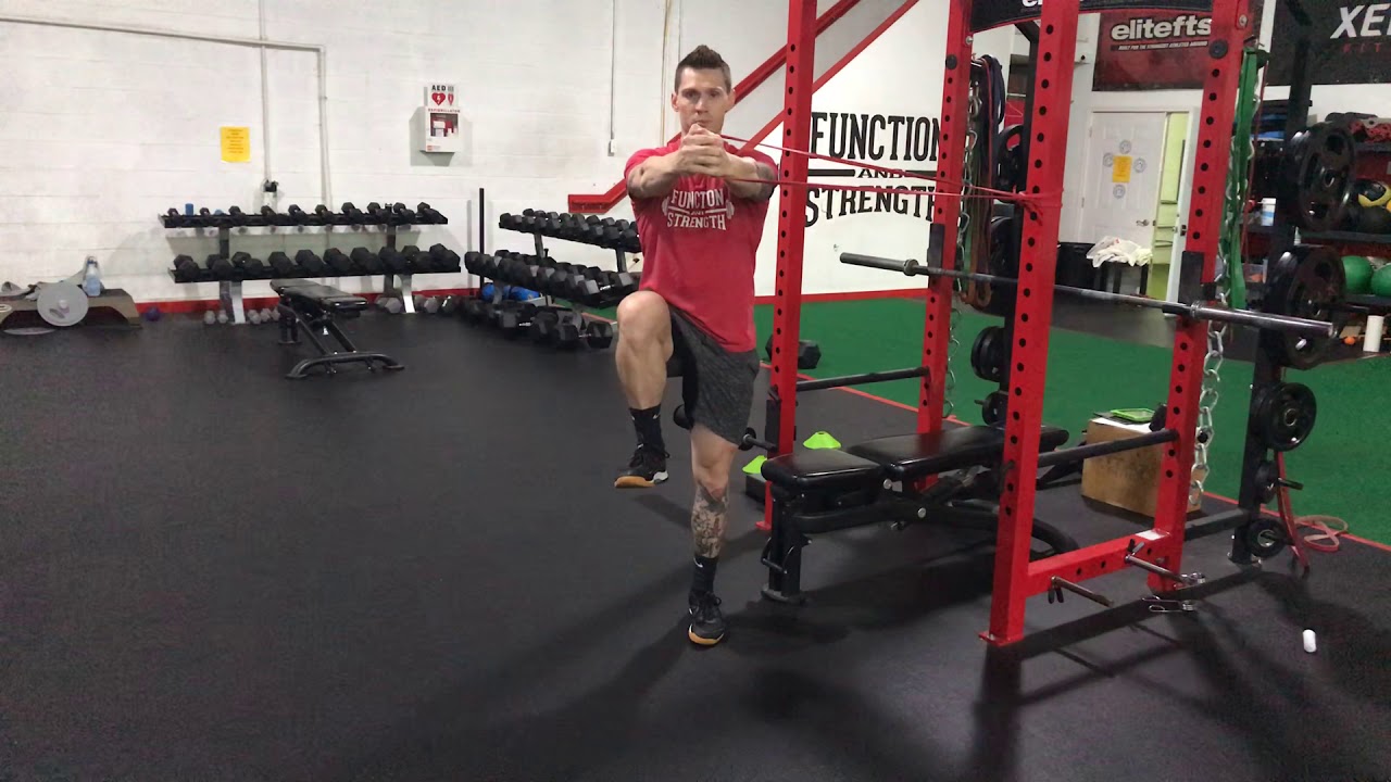 Single leg antirotation hold - YouTube