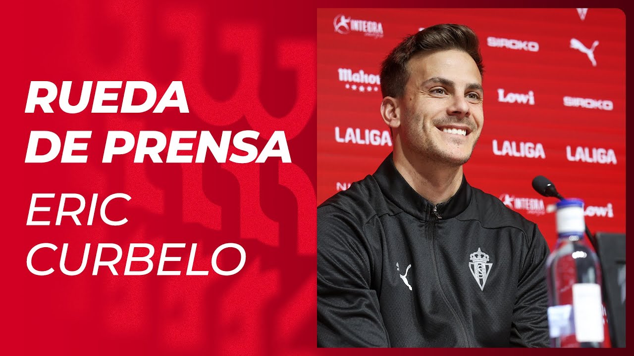 Habla Eric Curbelo (02/01/2025) | Real Sporting de Gijón - YouTube